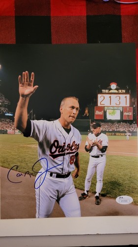 Cal Ripken Jr 2131 Baltimore Orioles Autographed Signed 8x10 Photo JSA ...
