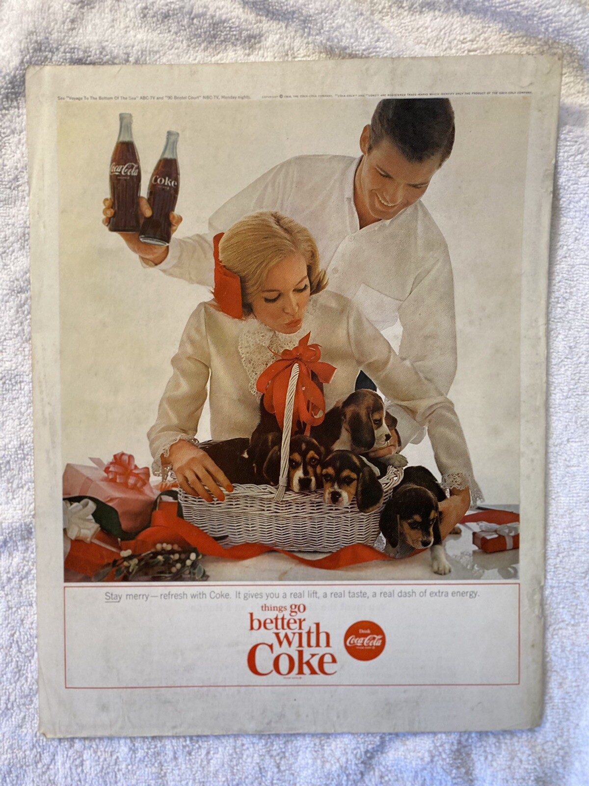 Coca-Cola Magazine Ads 2 1958-'64 Things Go Better, Sign of Good Taste ...