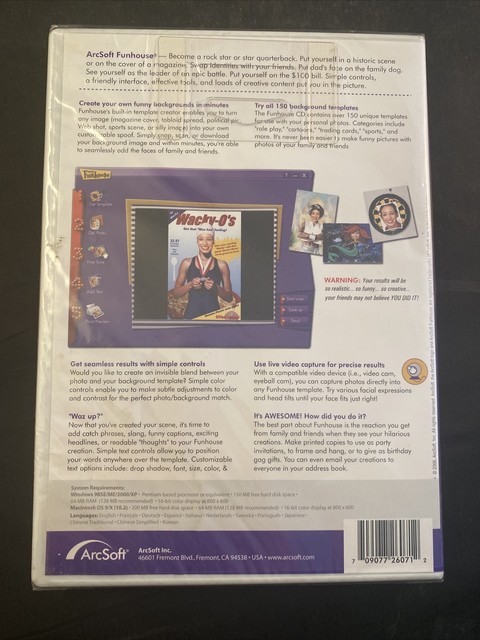 Arcsoft Funhouse for PC, Mac for sale online | eBay