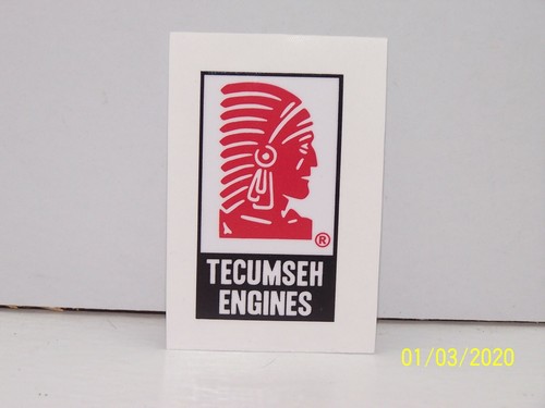 Tecumseh Engine Decal | eBay