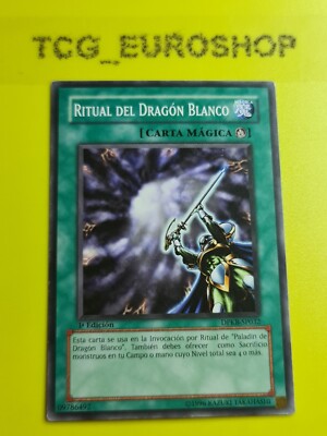 WHITE DRAGON RITUAL YUGIOH DPKB SPANISH COMMON 1st 2010 NM #2715 | eBay