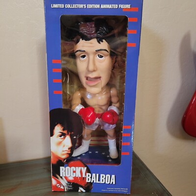 Rocky Balboa~ Limited Edition Animated Figure 18" In Original Box 2001 ...
