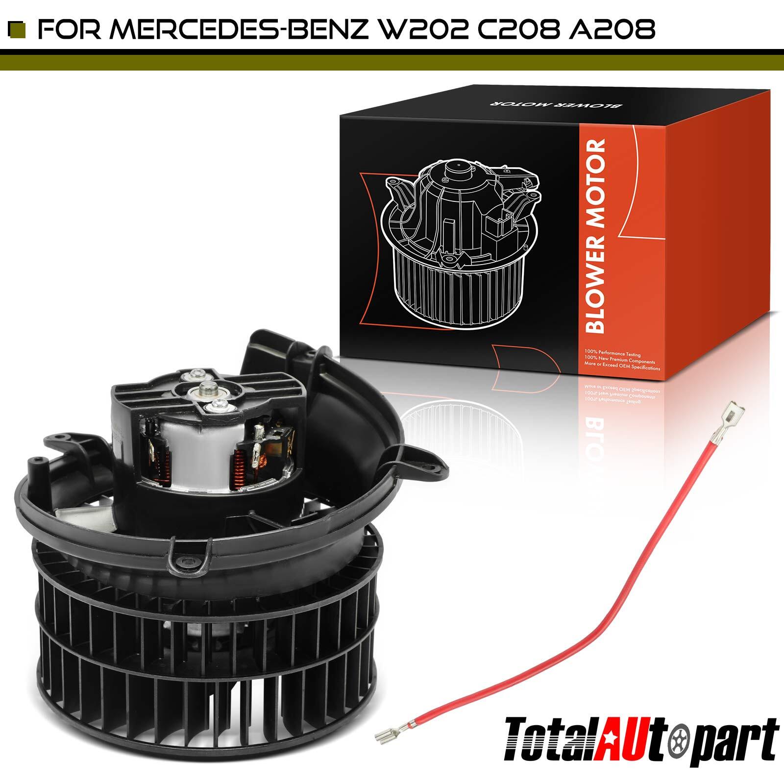Heater Blower Motor w/Fan Cage for MercedesBenz W202 A208 C208 R170 ...