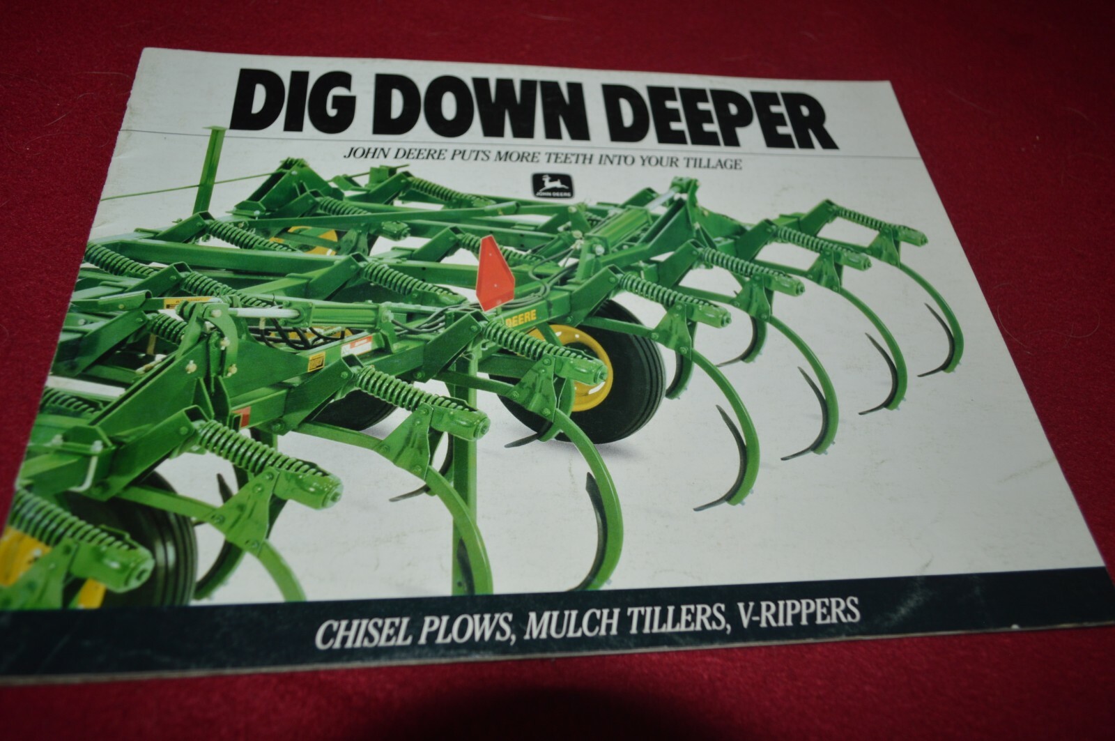 John Deere Chisel Plow, Mulch Tillers V Rippers For 1988 Dealer ...