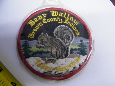 BSA Boy Scouts 1970's Bear Wallow Brown County Indiana TePee Mountain ...