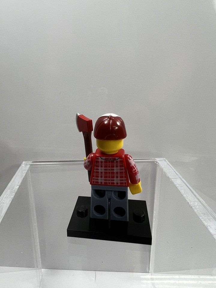 Lumberjack Series 5 Axe Plaid Shirt LEGO Minifigure Mini Figure ...