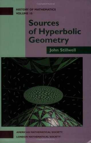Sources of Hyperbolic Geometry - Paperback, by John Stillwell - Very Good 9780821809228| eBay