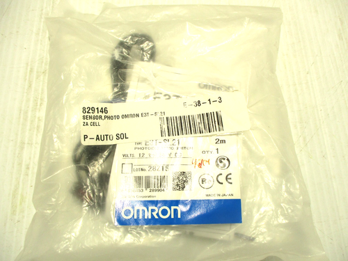 NEW OMRON E3T-SL21 PHOTOELECTRIC SWITCH-SENSOR | eBay