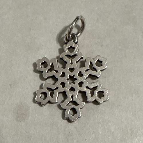 James Avery Sterling Silver Dutch Snowflake Charm | eBay