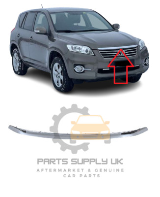 NEW FOR TOYOTA RAV4 2010 - 2013 FRONT BONNET CHROME TRIM 75770-42020 | eBay