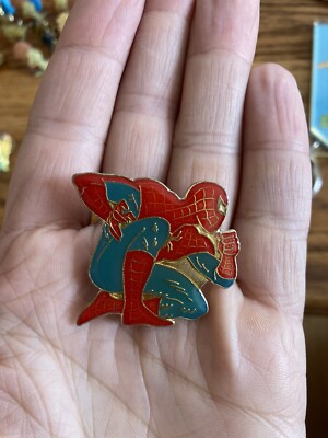 vintage Marvel COMIC Spider-Man Spiderman PINBACK/PIN Enamel | eBay