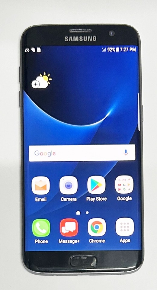 Samsung S7 Edge 32GB (SM-G935V) Black (Verizon Unlocked) Good Condition ...
