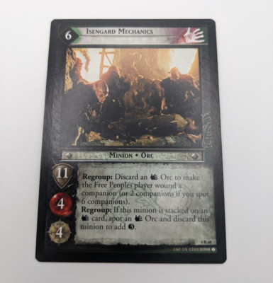 LOTR TCG CCG Ents of Fangorn ISENGARD MECHANICS Rare Decipher EX | eBay