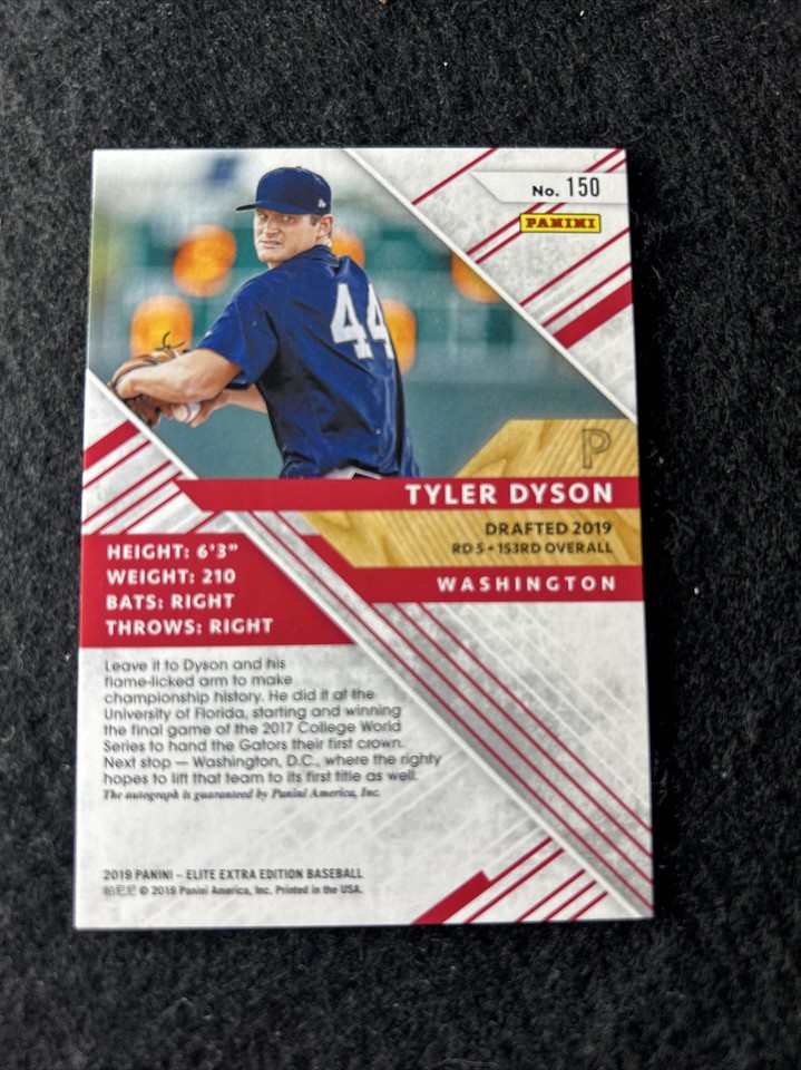 2019 Elite Extra Edition Purple Aspirations Tyler Dyson RC Auto ...