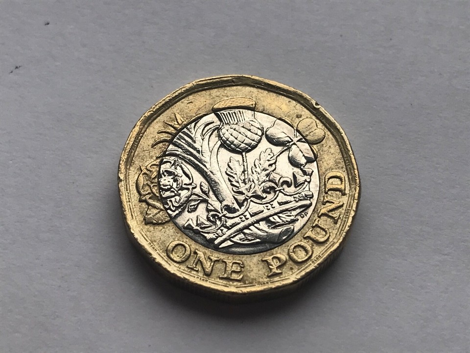 ~Simply Coins~ 2016 CIRCULATED ONE 1 POUND COIN RARE LEFTIE LEFTY COIN ...