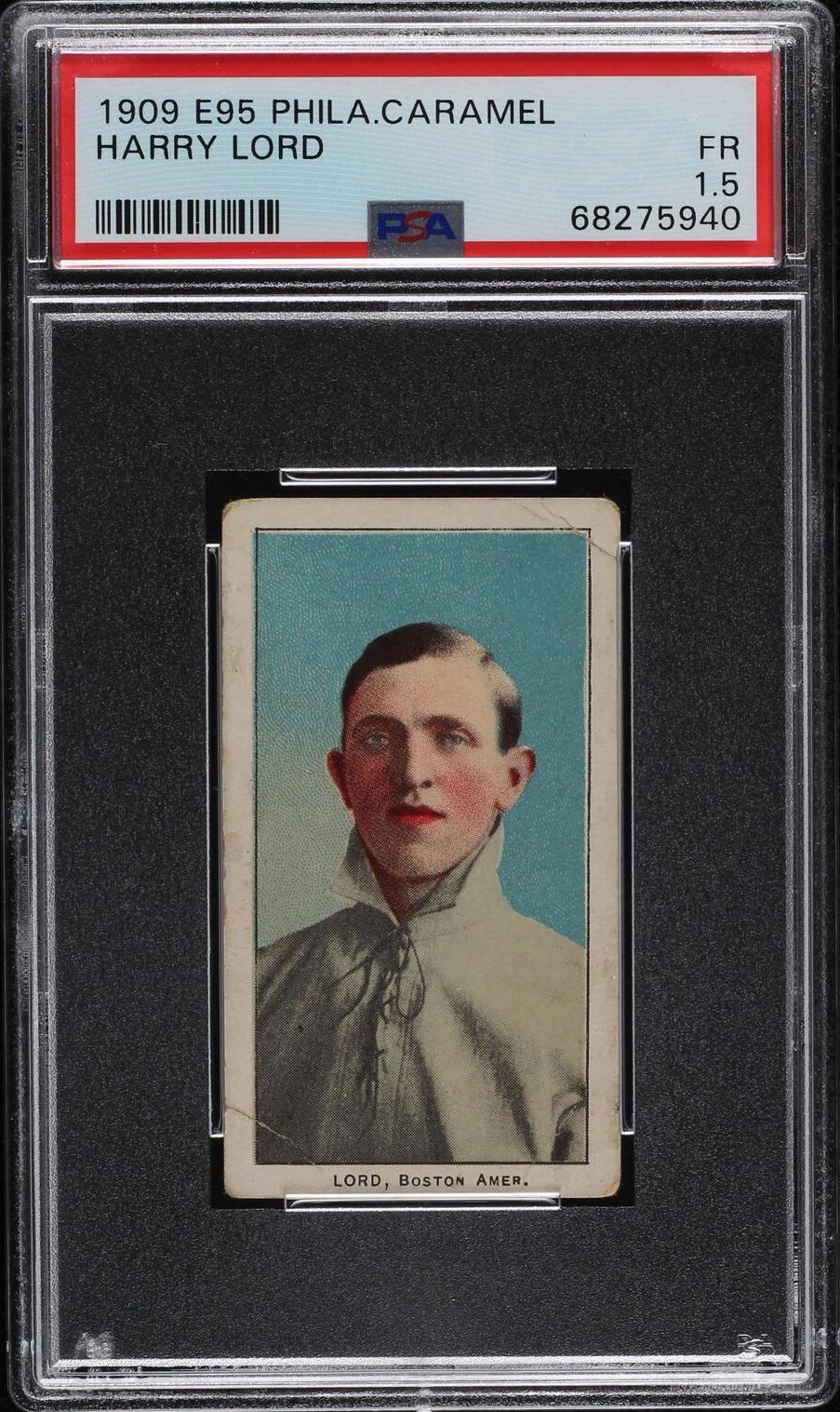 1909 Philadelphia Caramel - E95 Harry Lord #16 (RC) for sale online | eBay