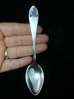 Vintage Sterling Silver & Enamel "Royal Canadian Police Mounted ...