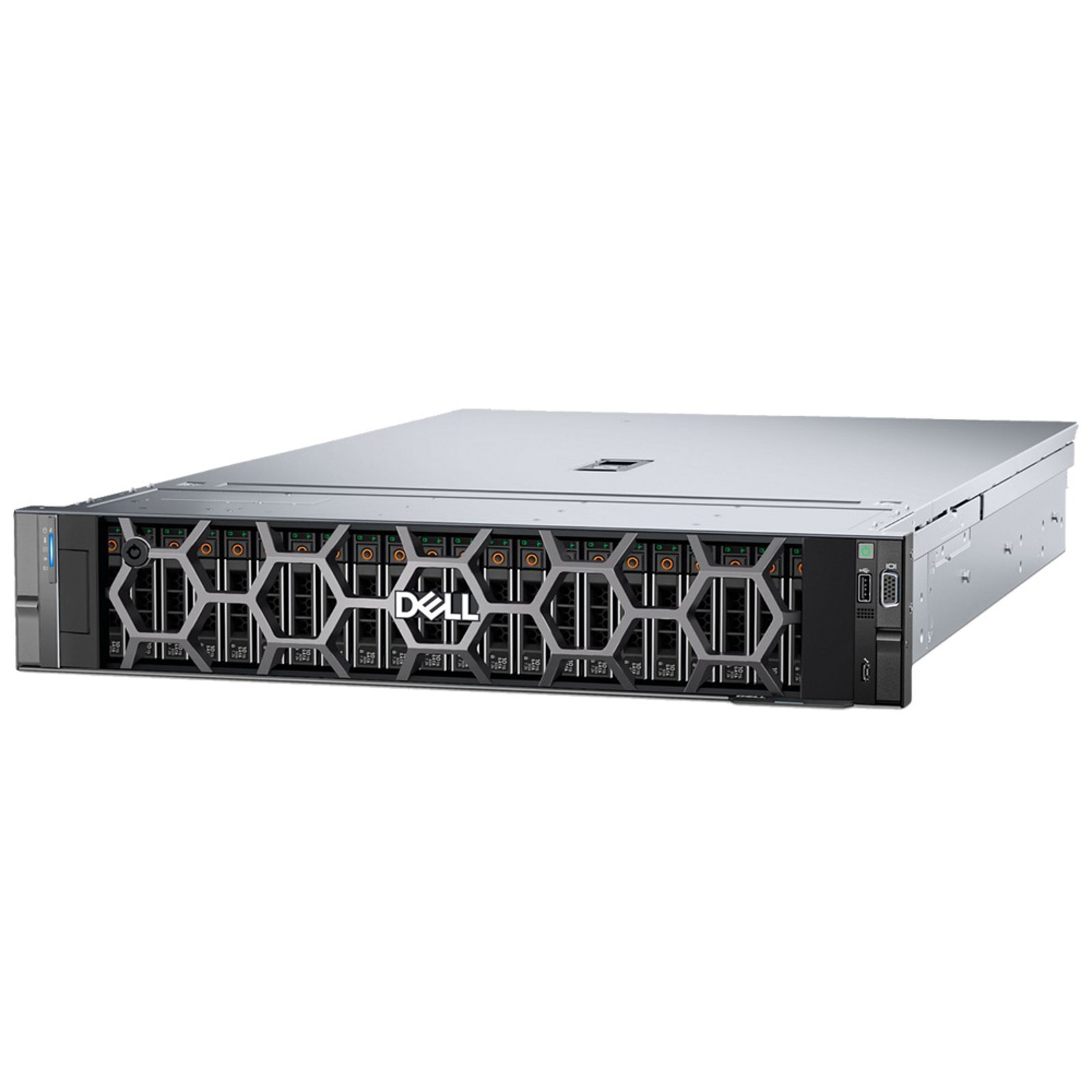 Dell R7615 PowerEdge Server 1x EPYC 9124 16C 64GB 2x 1.2TB 10K SAS H755 ...
