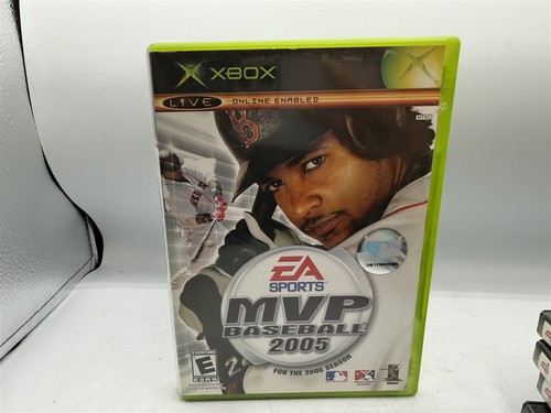 ORIGINAL XBOX EA SPORTS MVP BASEBALL 2005 COMPLETE GAME WITH MANUAL | eBay