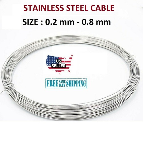 304 Stainless steel bright wire single full-hard steel wire 0.2mm to 0 ...