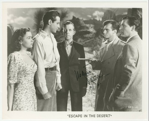 Helmut Dantine Signed 8 x 10 Photo from ESCAPE IN THE DESERT ...
