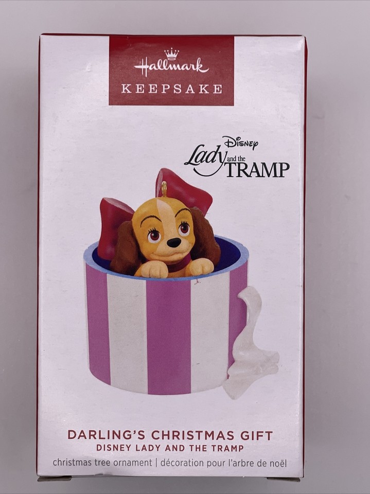 2024 Hallmark Keepsake Ornament Lady and the Tramp Darling's Disney ...