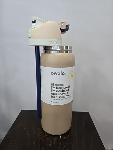 Owala FreeSip Stainless Steel Water Bottle / 32oz / Color: Gone Fishing ...