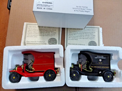 National Motor Museum 1/32 SS-T5370 - 1913 Ford Model T NY Police Wagon ...