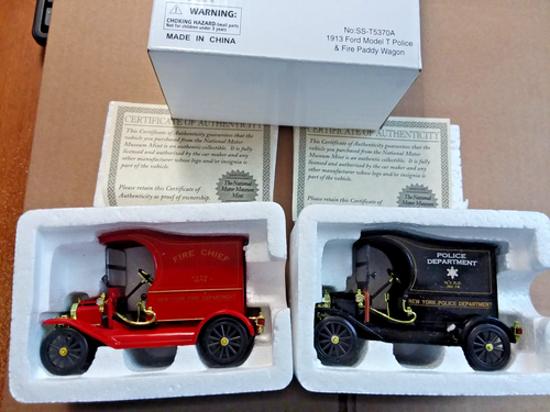 National Motor Museum 1/32 SS-T5370 - 1913 Ford Model T NY Police Wagon ...