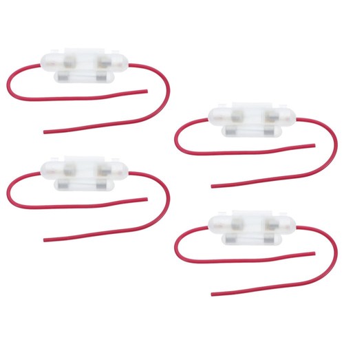 4 Pcs Fuse Box Replacement Inline for Motorcycles Connector Adapter ...