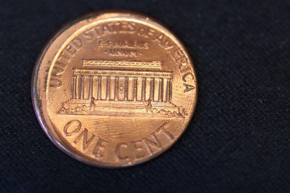 2000 ERROR OFF CENTER Lincoln Cent Unc. BU 1c START AUCTION #F01 | eBay