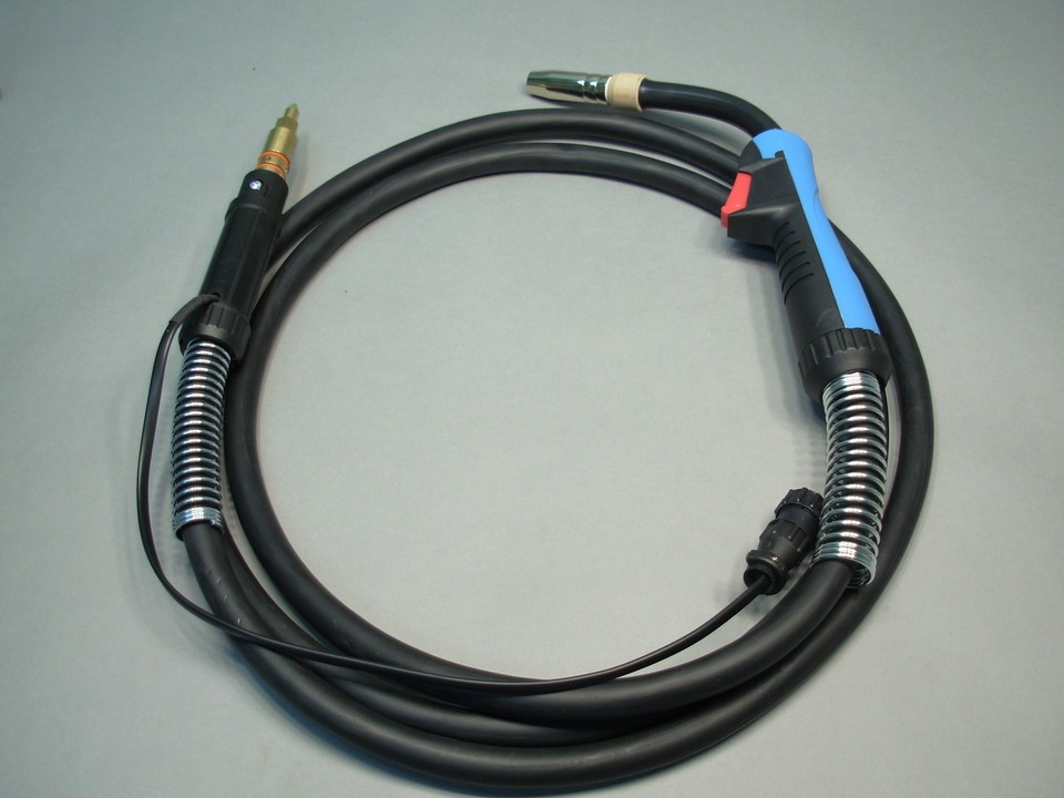 Flex Neck Mig Welding Gun Miller M-10 195605 M-15 Parts 12 feet | eBay