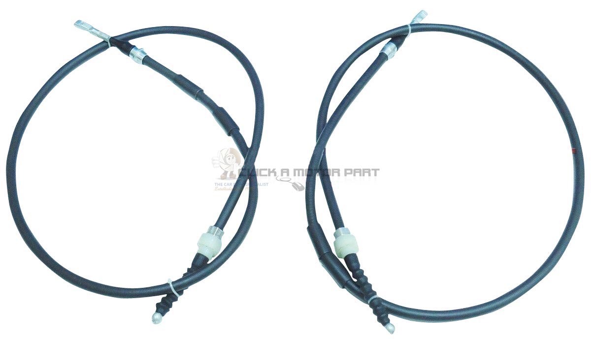 RENAULT MEGANE MK2 2002-2007 HATCHBACK REAR 2 HAND BRAKE CABLES NEW ...