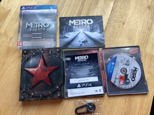Sony Playstation PS4: Metro Exodus Aurora Limited Edition - Steelbook ...