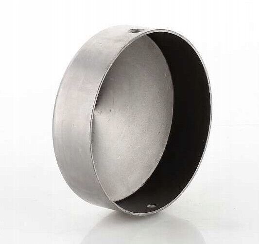 Post cap round for fence posts Ø 80-82 mm steel galvanized pyramid ...