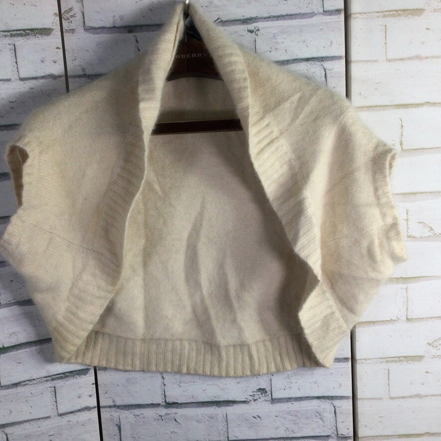 French Connection Angora Mix Wool Shrug Ivory Cardiga… - Gem