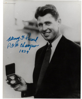 Stunning HENRY PICARD signed 8x10 photo - 1938 Masters Champ | eBay