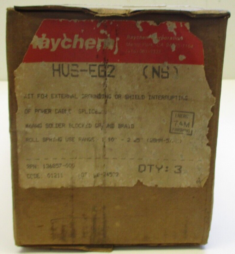 RAYCHEM HVS-EG2(NS) EXT.GRND KIT #6AWG GRND BRAID ROLL SPRING RANGE 1. ...