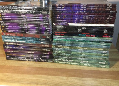 World Of Darkness RPG Books: Mage, Wraith, Werewolf, Exalted WOD (Pick ...