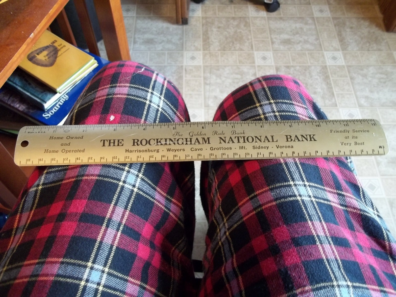 The Rockingham National Bank Ruler | eBay