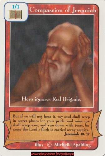 Compassion of Jeremiah / Base Set Redemption CCG | eBay