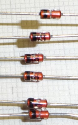 10x Z-Dioden 5,1V • Zener Diode • NEU • Versand aus Deutschland 105-14 ...