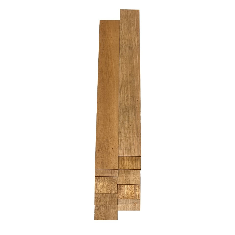 10 Pcs, Mahogany Guitar Thin Stock 21"x 3" x 1/8" to 3/16" LumberWood ...