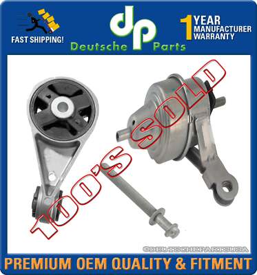 Mini Cooper R50 R52 Front + Rear HYDRO Engine Motor Mount + TORX BOLT ...