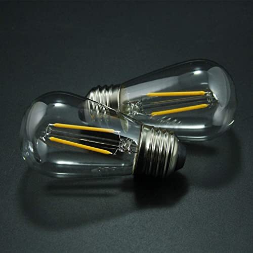 2w S14 Led Edison Light Bulbs Outdoor 11w Incandescent Filament Bulb ...