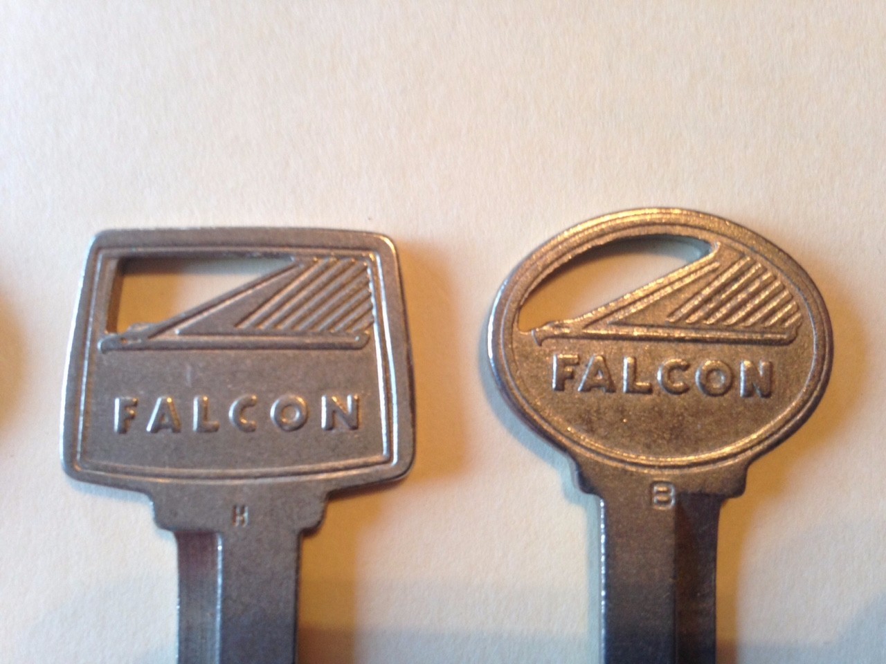 Ford Falcon Key Blank 66 67 68 69 Ranchero Set Ignition Door Trunk Tail ...