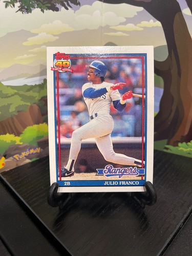 1991 Topps Julio Franco #775 Baseball Card | eBay
