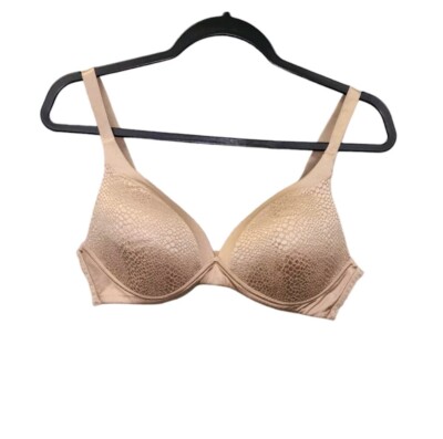 Warners Nude Biege Bra 38B Style W4013 Blissful Benefits Wire-Free Lift ...