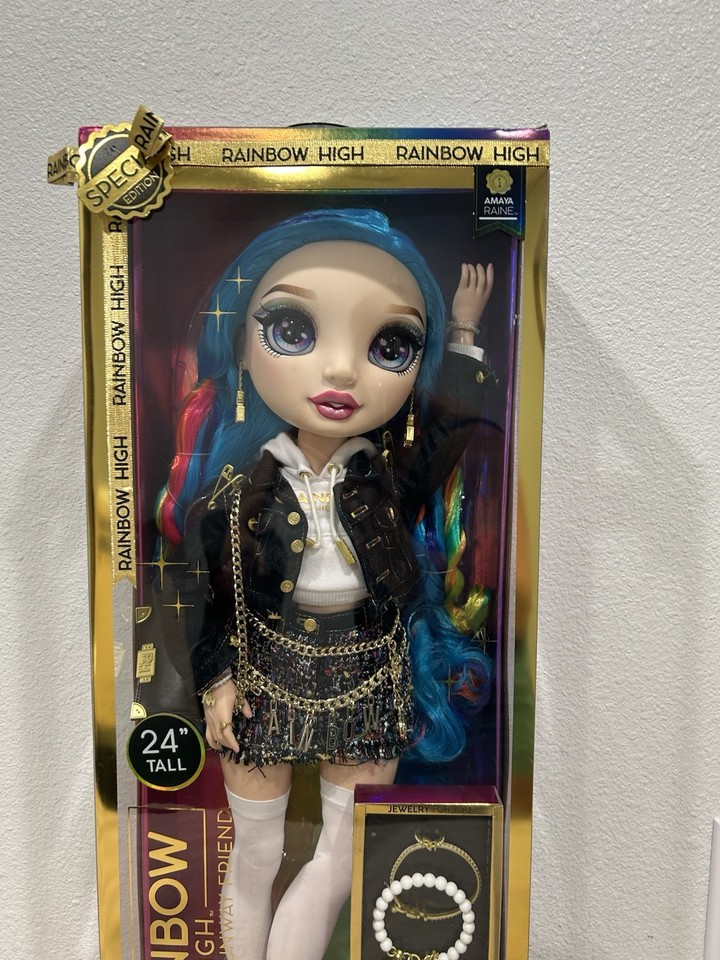 Rainbow High Large Doll My Runway Friend Amaya Raine Special Edition ...