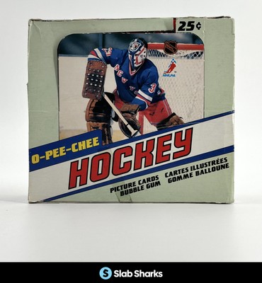 1981-82 O-PEE-CHEE HOCKEY UNSEALED BOX ALL PACKS INSIDE COFFEY STASTNY ...